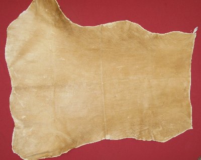 Buckskin and Leather : DEER - BRAIN TANNED (0780-0171) : hideandfur.com