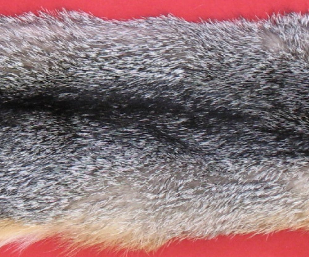 Tanned Furs : GREY FOX (6750-0671) : hideandfur.com