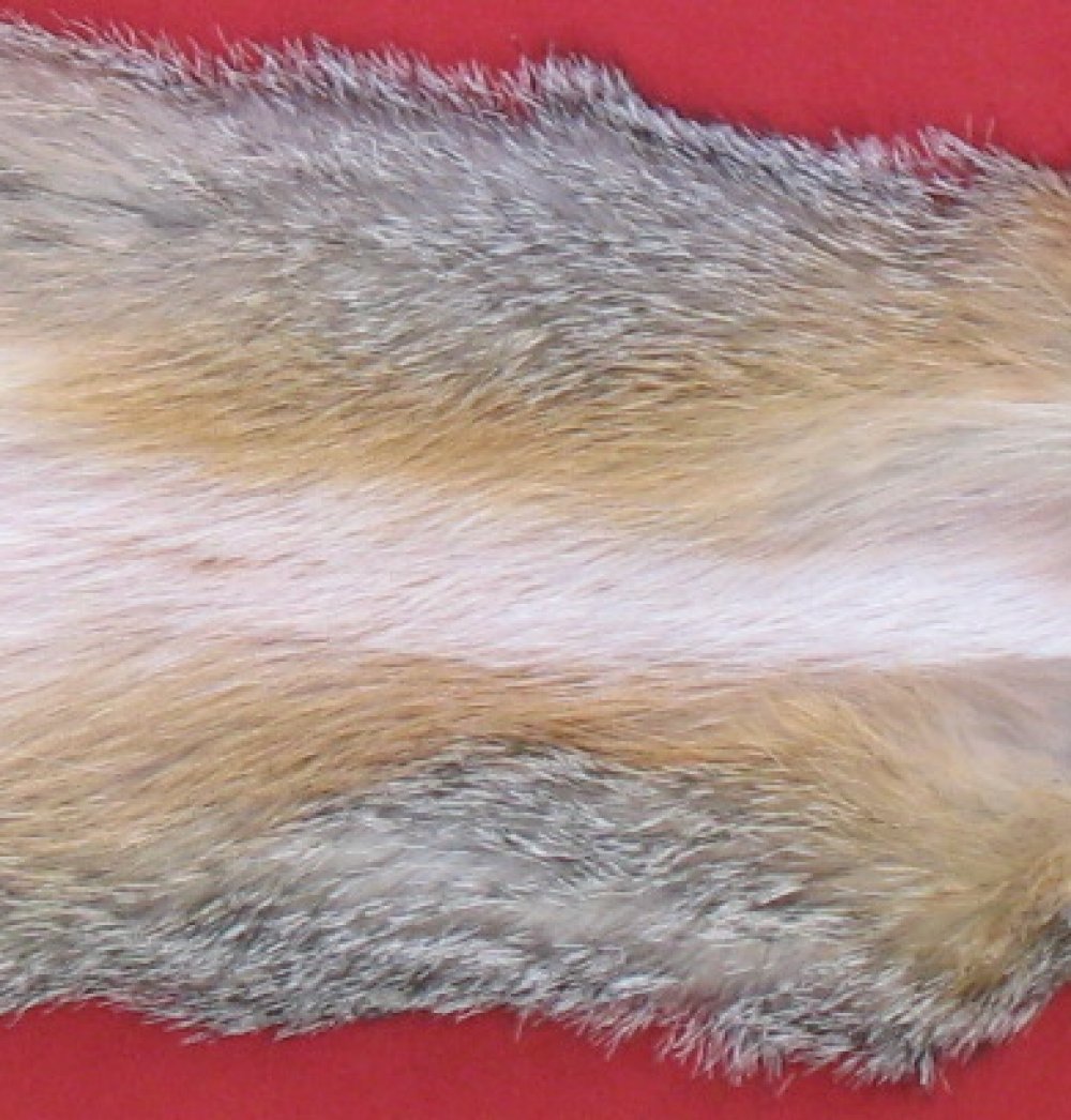 Tanned Furs : GREY FOX (6750-0671) : hideandfur.com